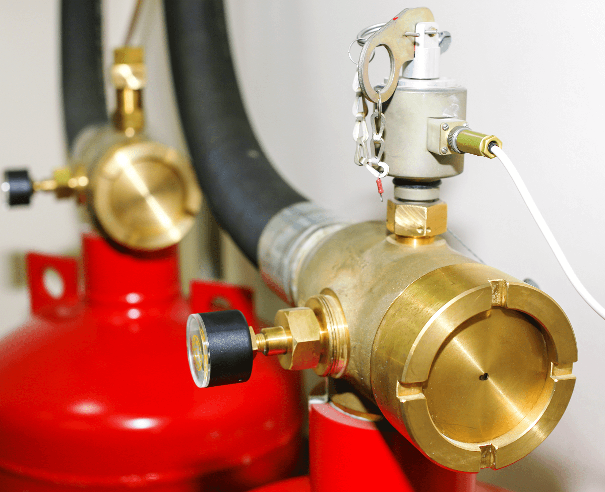 Routine Service of Gaseous Fire Suppression Systems